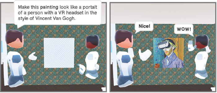 Integrating Generative AI into Social VR with the Ubiq-Genie Framework Ubiq